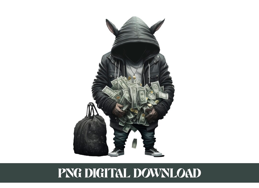 Hip Hop Hustle Hard Get Money Png Clipart Instant Download Hip Hop ...