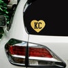 Kansas City Arrowhead Decal for Car, Truck, Water Bottle, Tumbler ...
