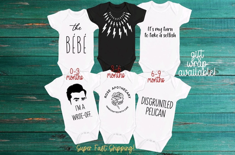 6 Pack ULTIMATE Schitt's Creek Baby Shower / Sprinkle - Etsy
