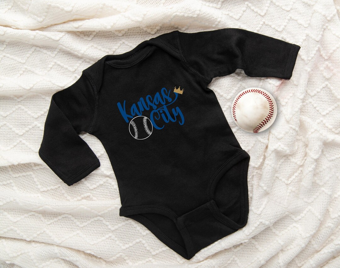 MADE IN KC Kansas City Baseball Gerber Onesie® Brand Unisex 0-24 Months ...