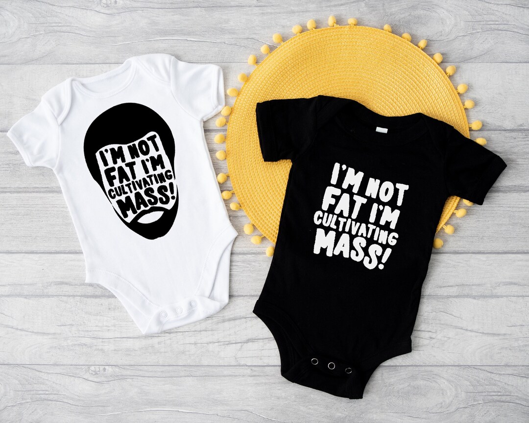Always Sunny in Philadelphia Funny Gerber ONESIE® I'm Not Fat, I'm ...