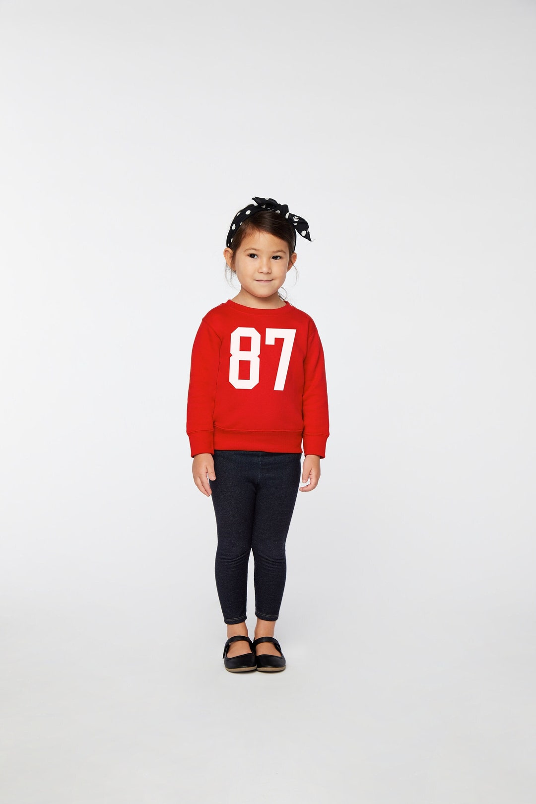MADE IN KC 87 Toddler Kansas City Arrowhead Red Sweatshirt Long & Short ...