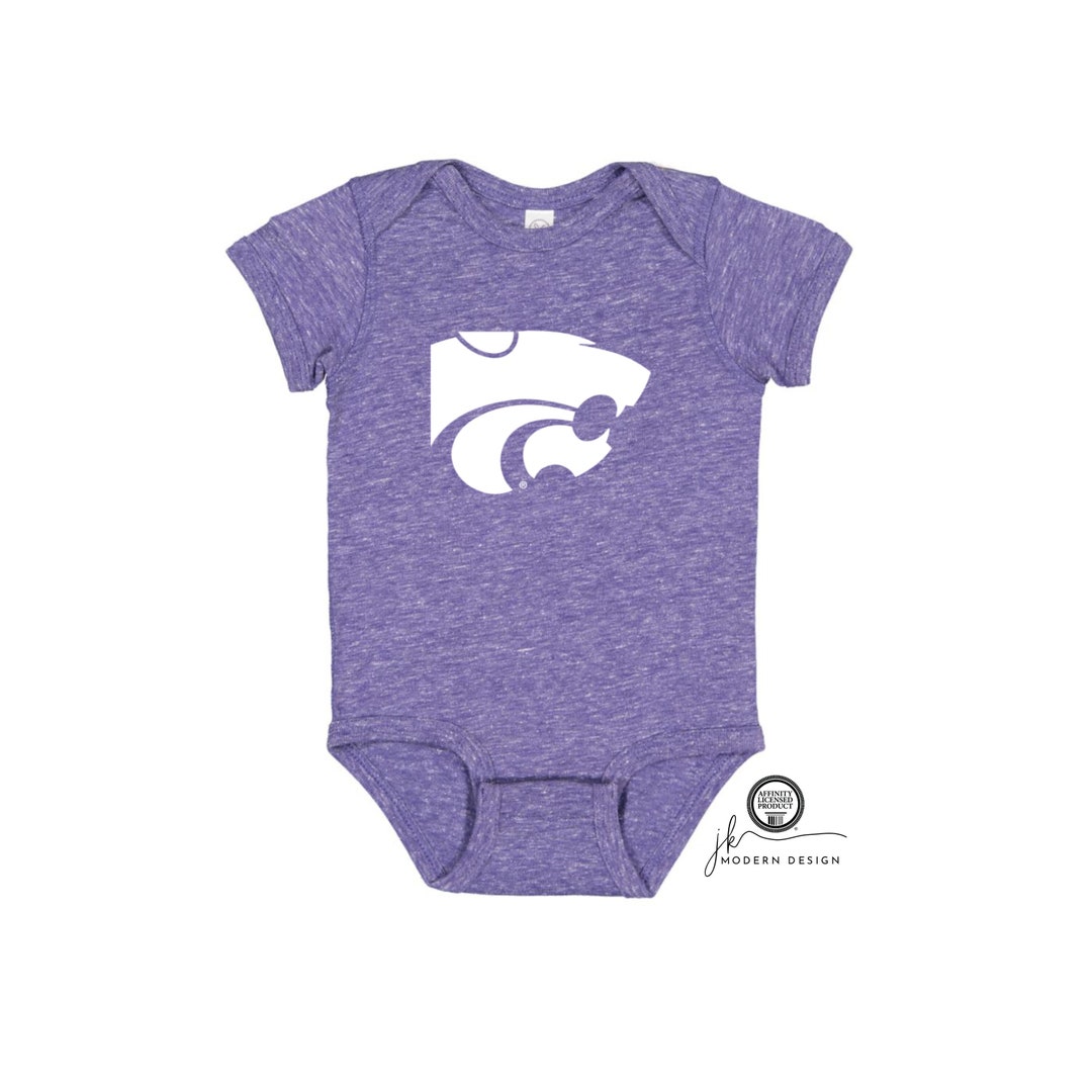 LICENSED K-state ® Gerber ONESIE® Brand Powercat ™ KSU Game Day Outfit ...