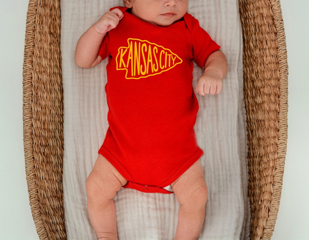 MADE IN KC Kansas City Arrowhead Gerber Onesie® Brand Unisex 0-24 ...