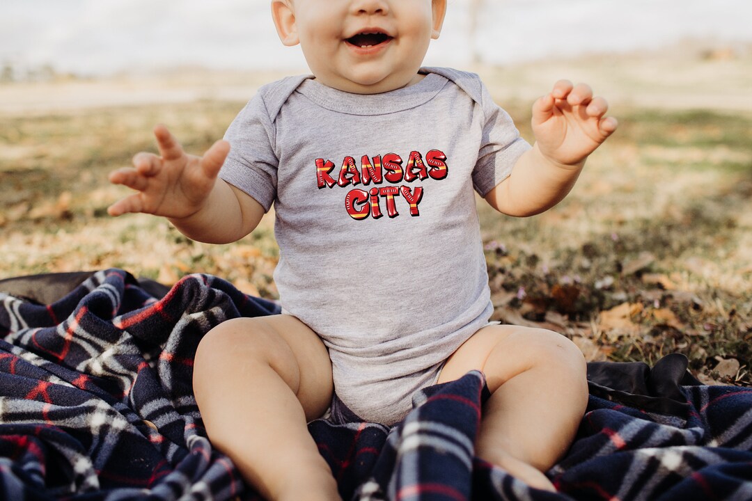 Graffiti Kansas City Football Gerber Onesie® Brand Unisex Infant 0-24 ...