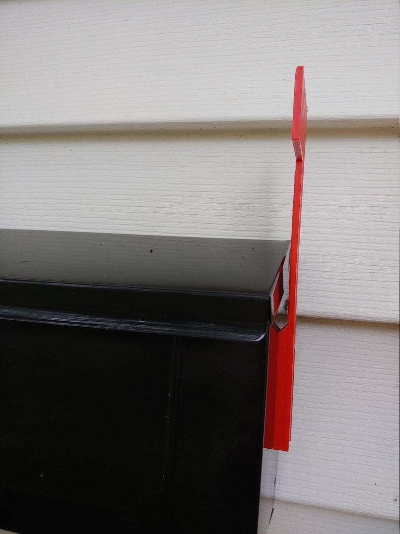 The Flagnet: Magnetic Mailbox Flag for Town House Style Mailboxes - Etsy