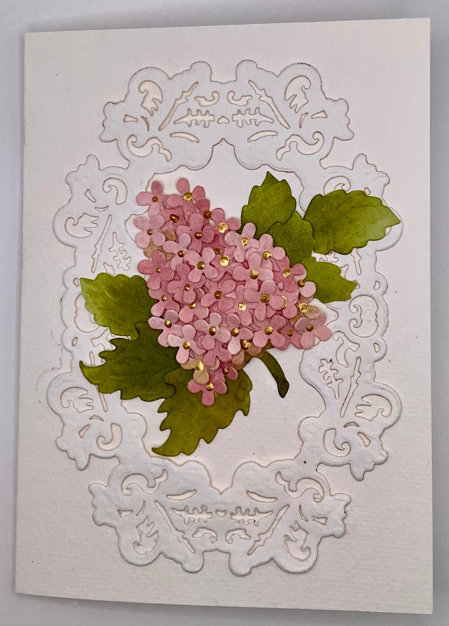 Hydrangea Card - Etsy
