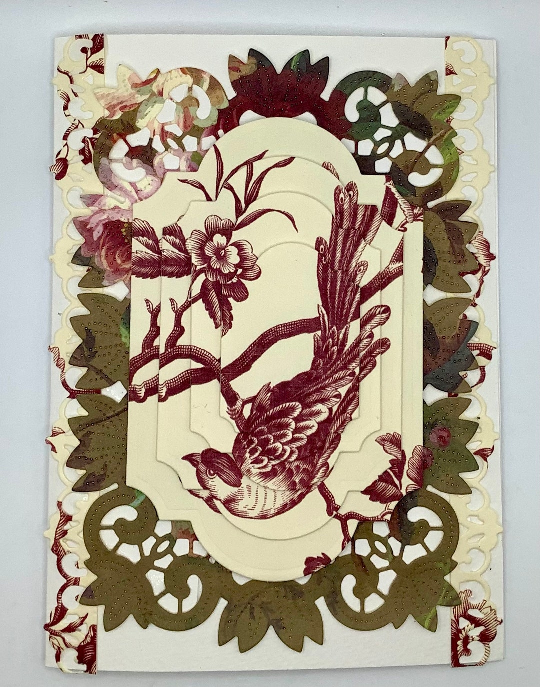 Bird Handmade Card - Etsy