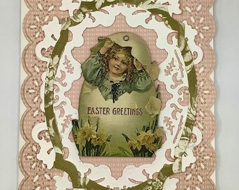 Easter Handmade Card - Etsy