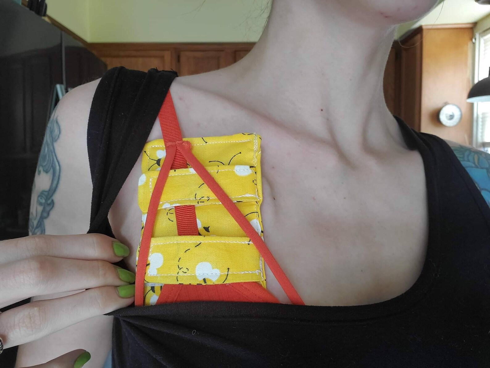 Pacemaker Pillow Seatbelt Cushion Bra Strap Support 3 Etsy