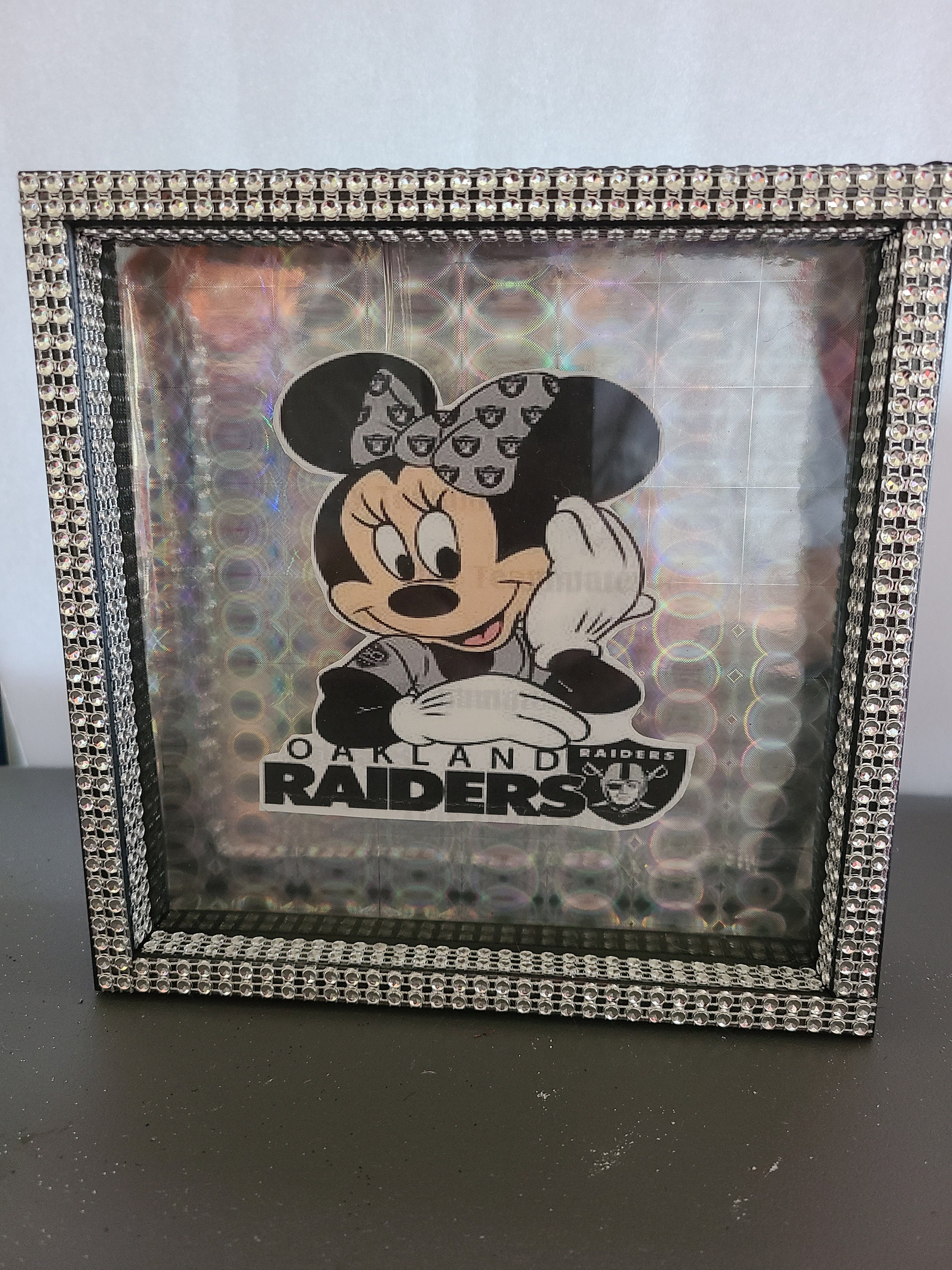Minnie Mouse Raiders Shadow Box - Etsy
