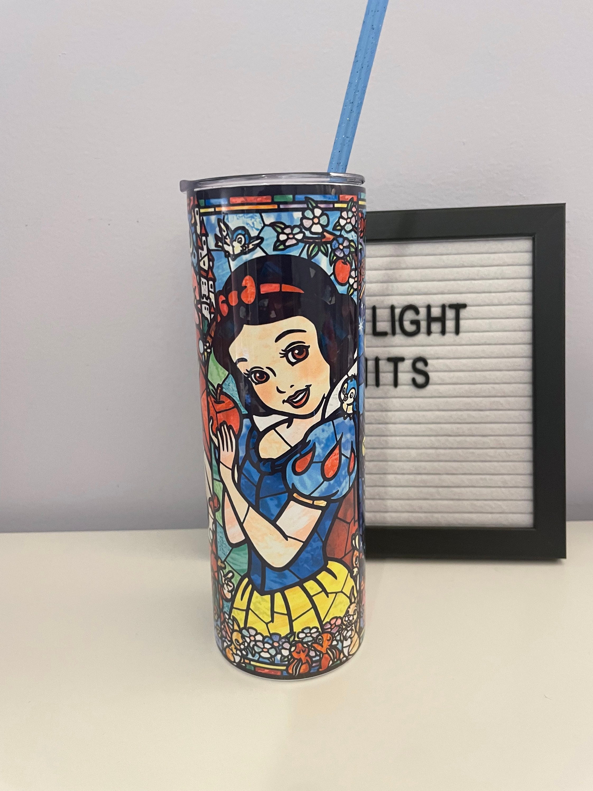 Disney Princess Tumbler| Snow White Tumbler| Ariel Tumbler| Cinderella ...