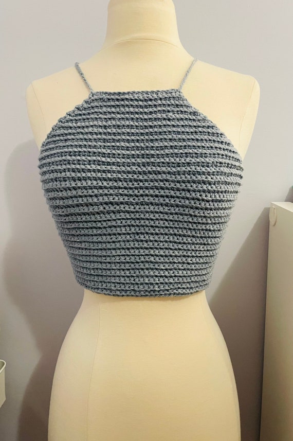 Easy Crochet Halter Top Pattern Beginner Crochet Pattern | Etsy
