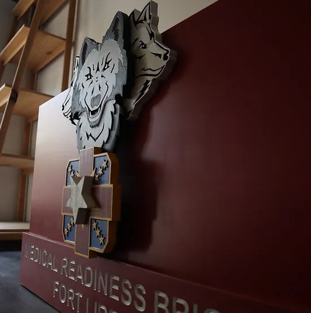 CUSTOM EMBLEM Wood Guidon, Amelia, Boston, Macie Wooden Table & Podium ...