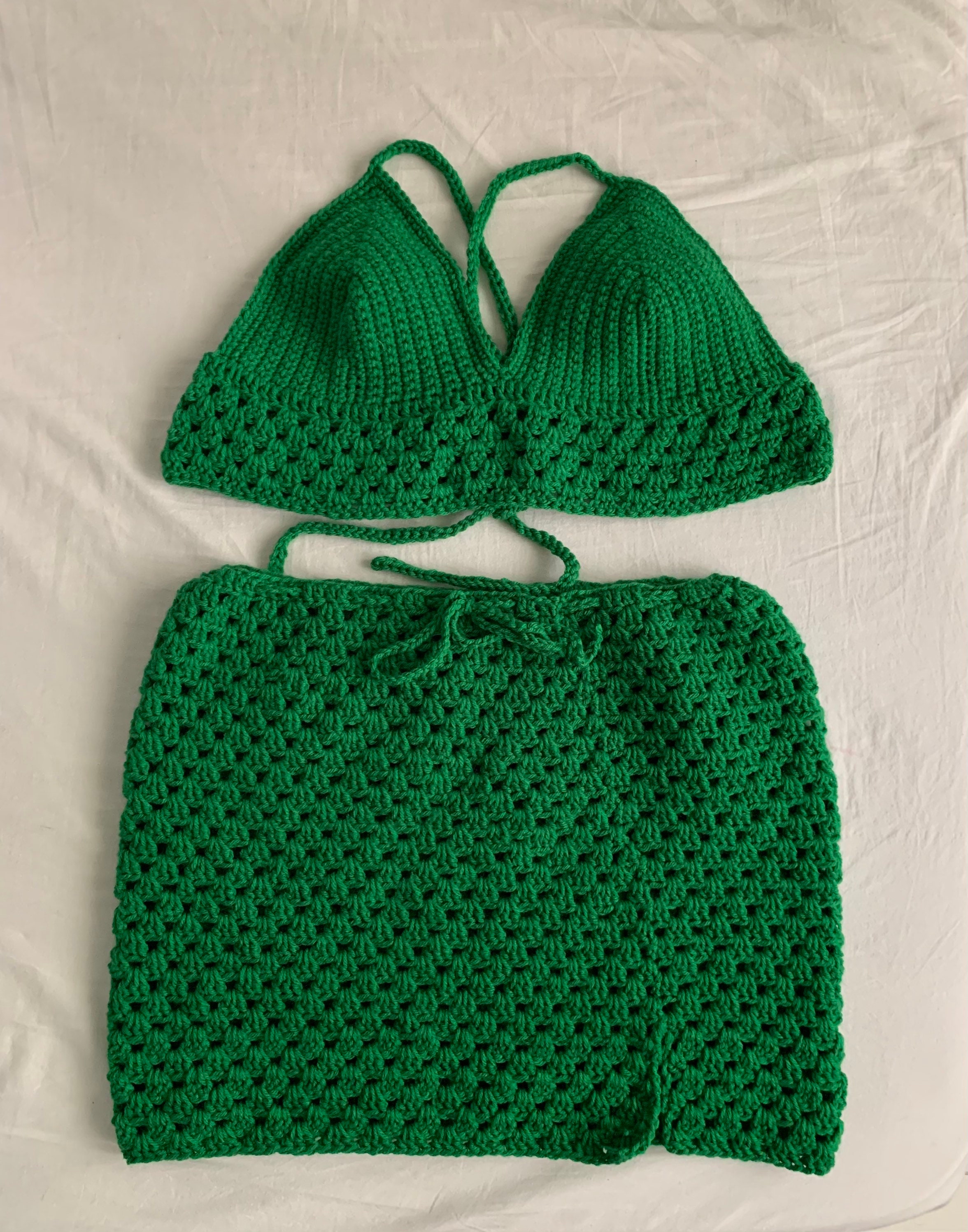 Gehäkeltes Bernstein Rock Set - Etsy.de