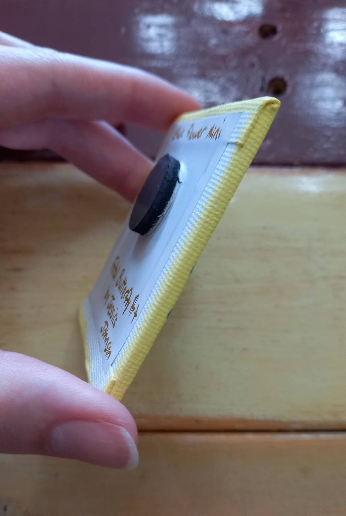 Blue Flower Mini Magnet - Etsy