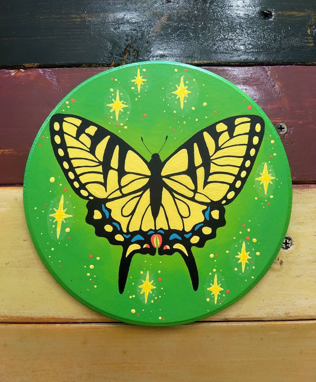 Eastern Tiger Swallowtail Butterfly Painting - Etsy