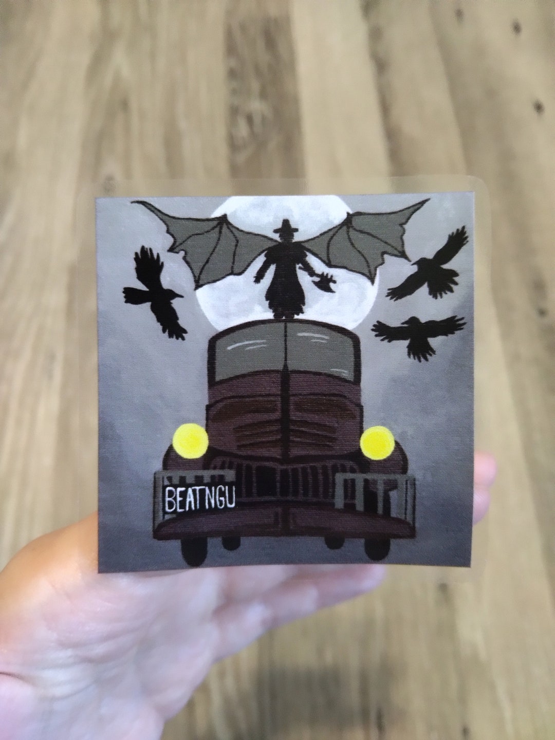 Creeper Fanart Sticker - Etsy