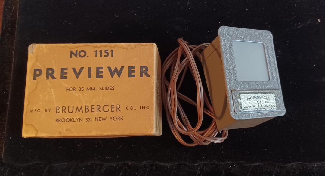 Brumberger Slide Previewer - Etsy