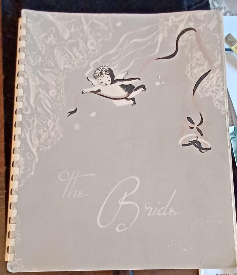 Vintage for the Bride Wedding Planning Book - Etsy