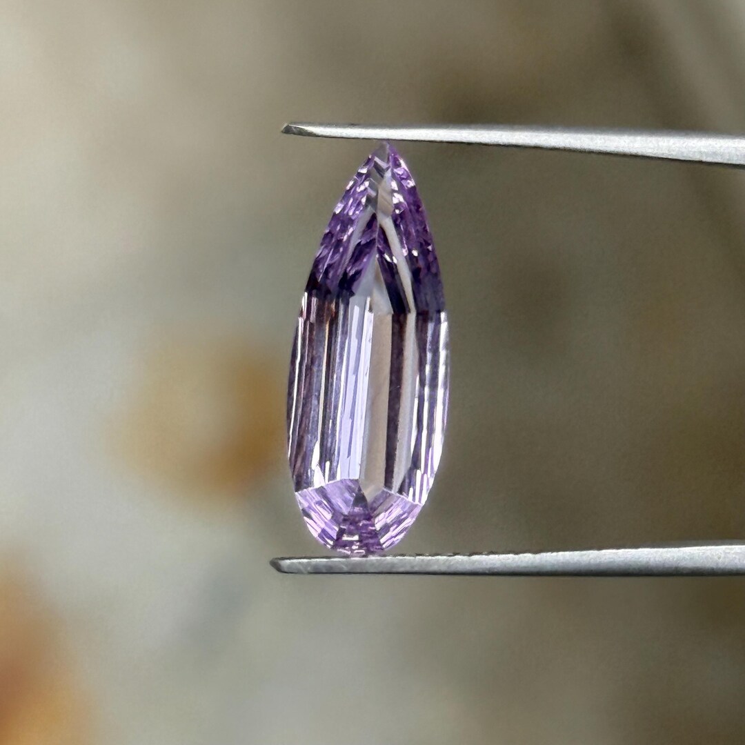 Amethyst Concave Pear Cut 4.53cts 20x8x5mm - Etsy