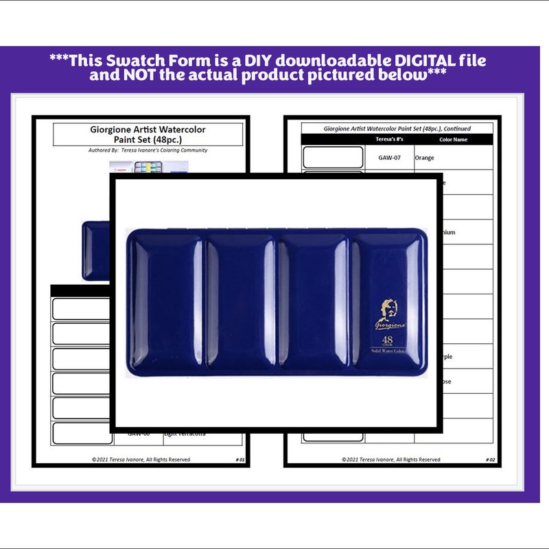 Calm Watercolor Paint - Etsy