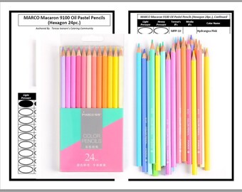 Macaron Color Chart - Etsy