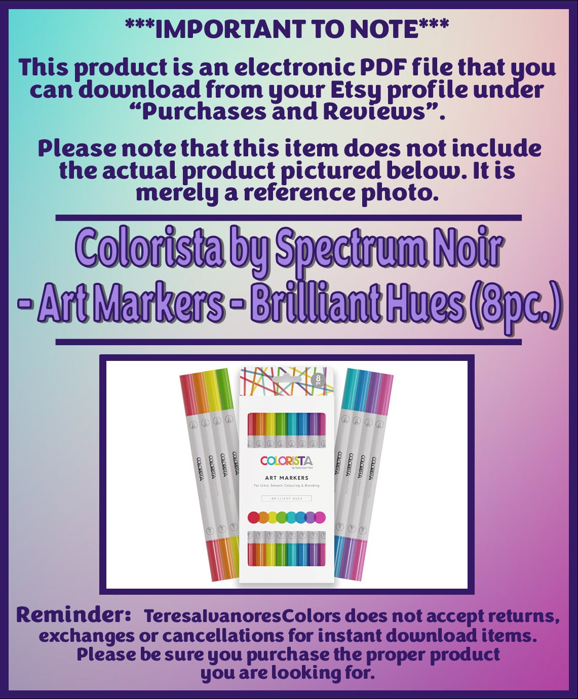 Swatch Form: Colorista Art Markers Sets Brilliant Hues, Natural Tones ...