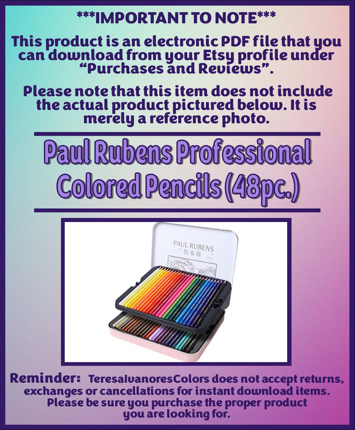 Swatch Form: Paul Rubens Professional Colored Pencils 048pc. black ...