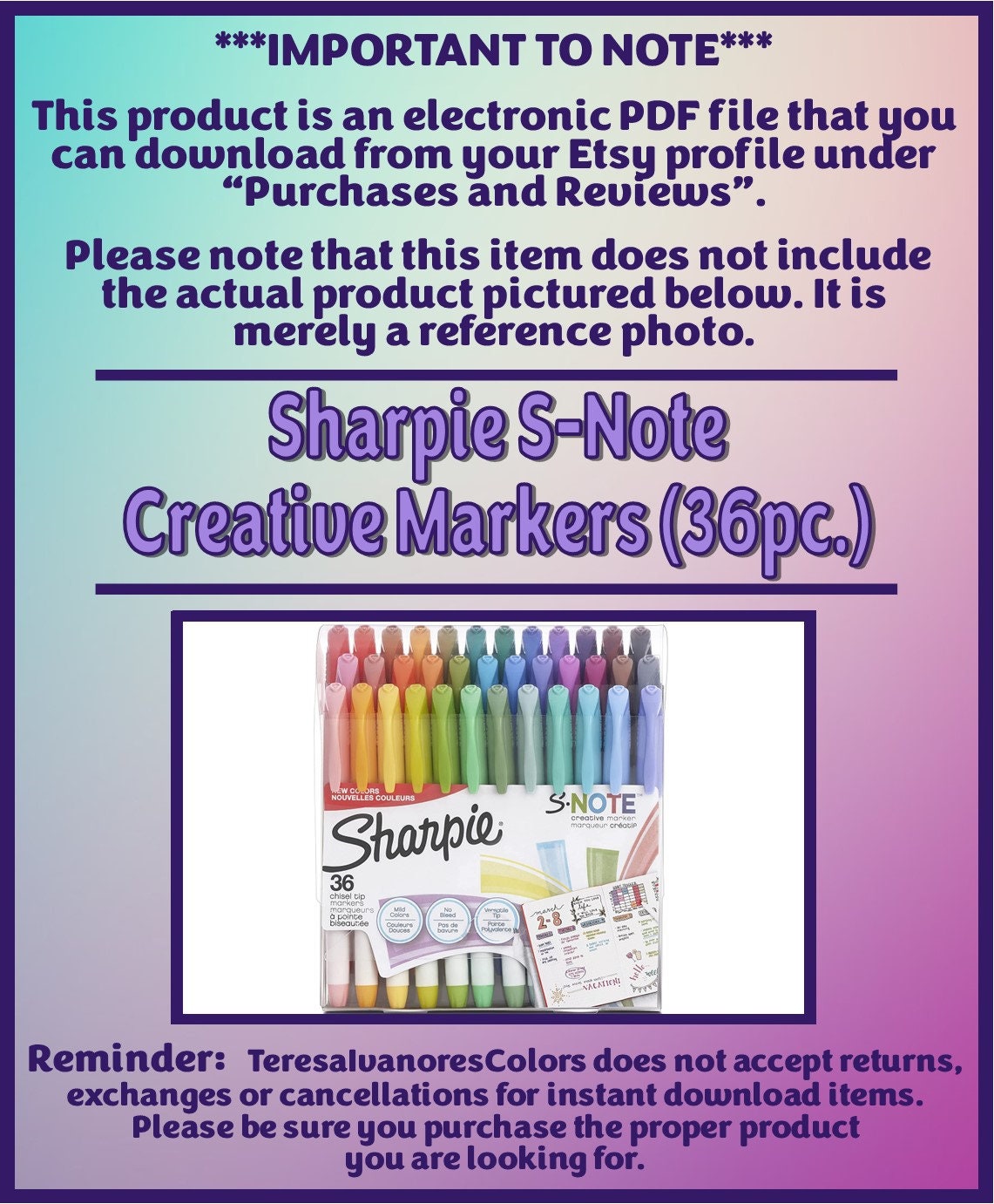 Swatch Form: Sharpie S-note Creative Markers (036pc.) (black & White ...