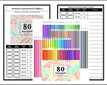 Brutfuner Color Chart - Etsy Israel