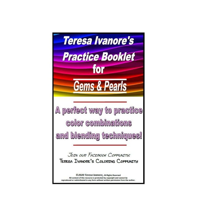 Practice Booklet: Gems & Pearls - Etsy