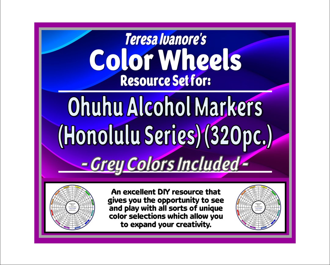 Ohuhu Alcohol Markers (honolulu Series) (320pc.) - Classic Colors ...