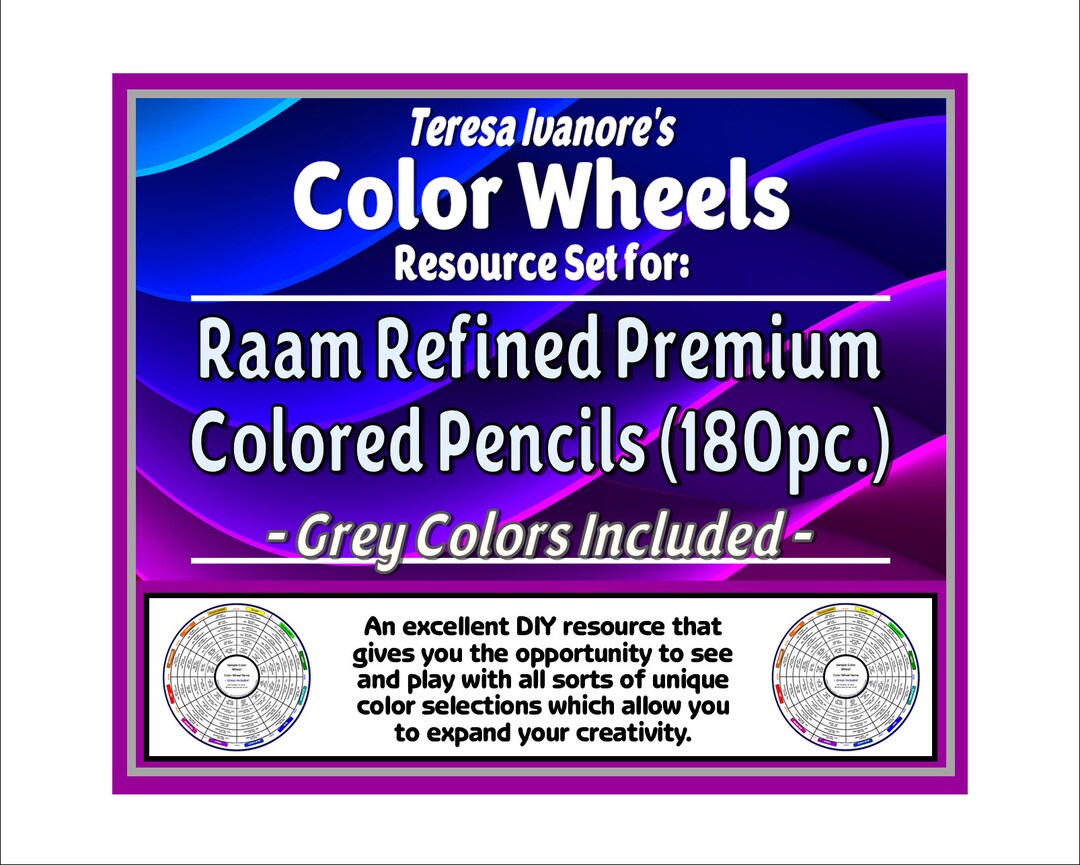 Raam Refined Masters Collection Premium Colored Pencils (180pc ...
