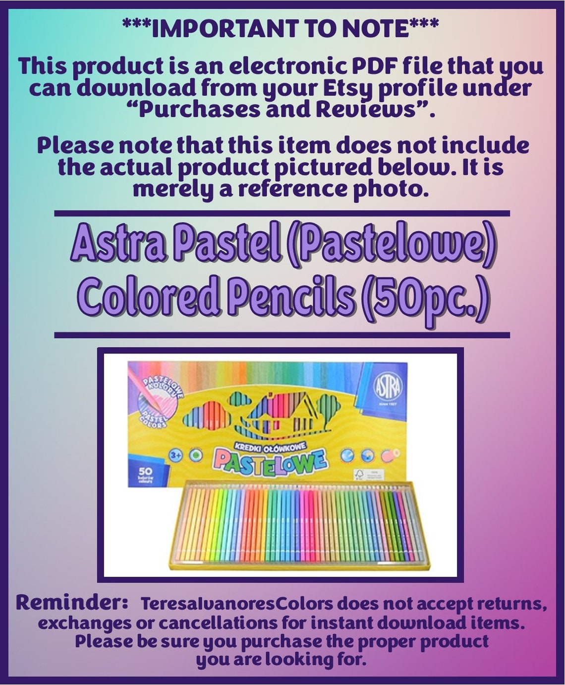 Swatch Form: Astra Pastelowe Pastel Colored Pencils 050pc. black ...