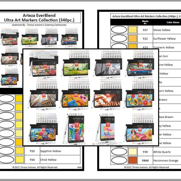 Color Swatch Art - Etsy