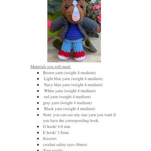 Bojack Amigurumi Crochet Pattern DIGITAL - Etsy