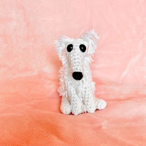Borzoi Amigurumi Crochet Plush - Etsy