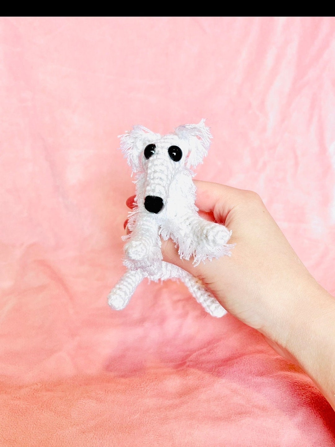 Borzoi Amigurumi Crochet Plush - Etsy