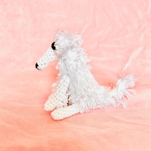 Borzoi Amigurumi Crochet Plush - Etsy