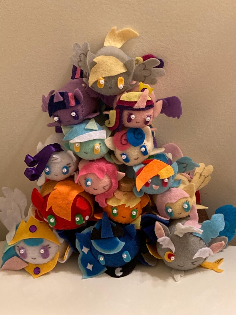 My Little Pony: Friendship is Magic Mini Mallow Plush - Etsy