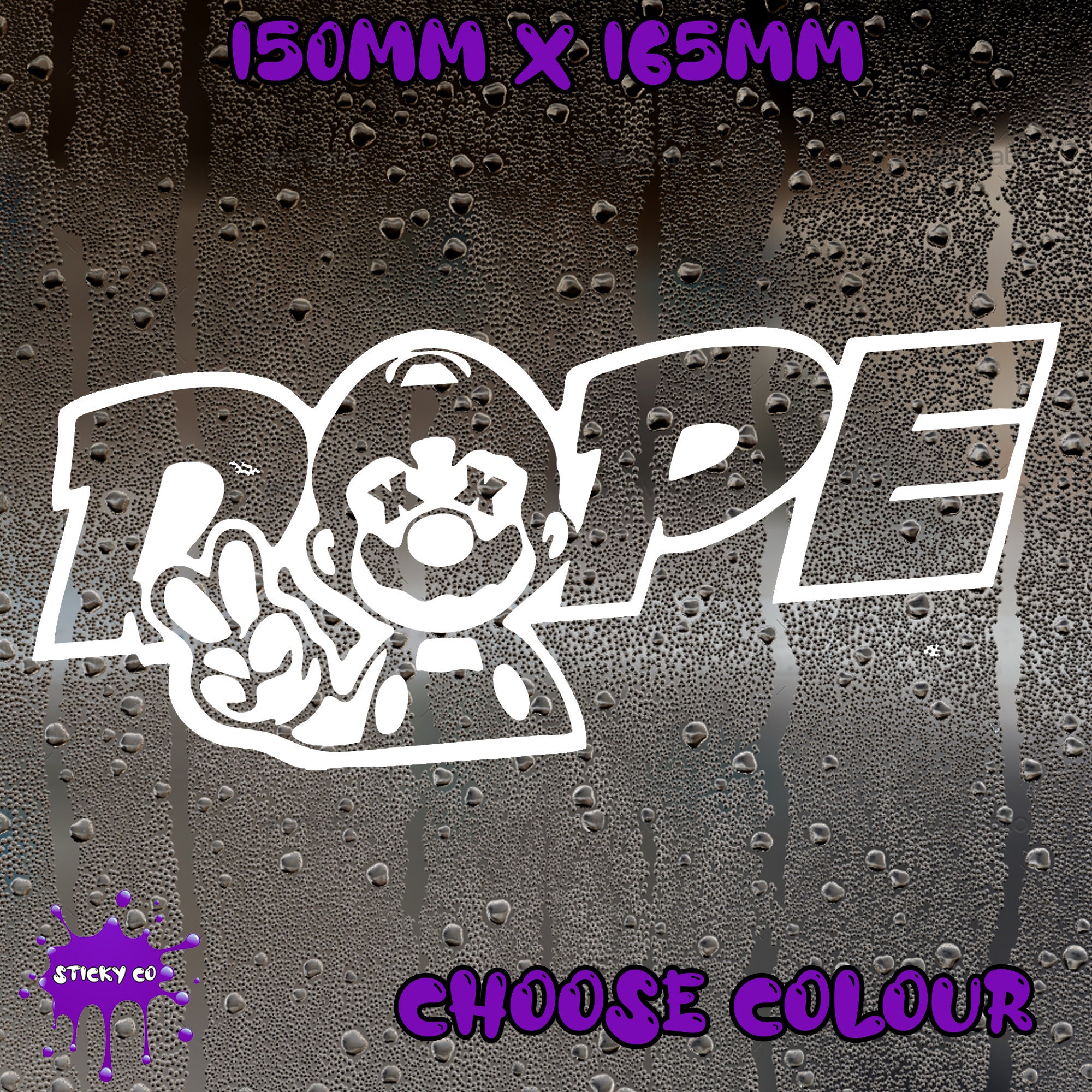 Dope Super Mario Car Sticker Window Sticker Bumper Decal Vinyl | Etsy