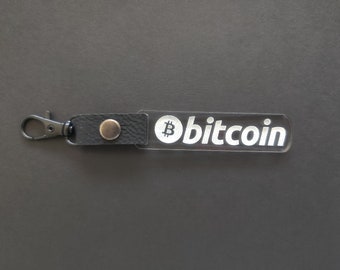 Bitcoin Keychain | Etsy