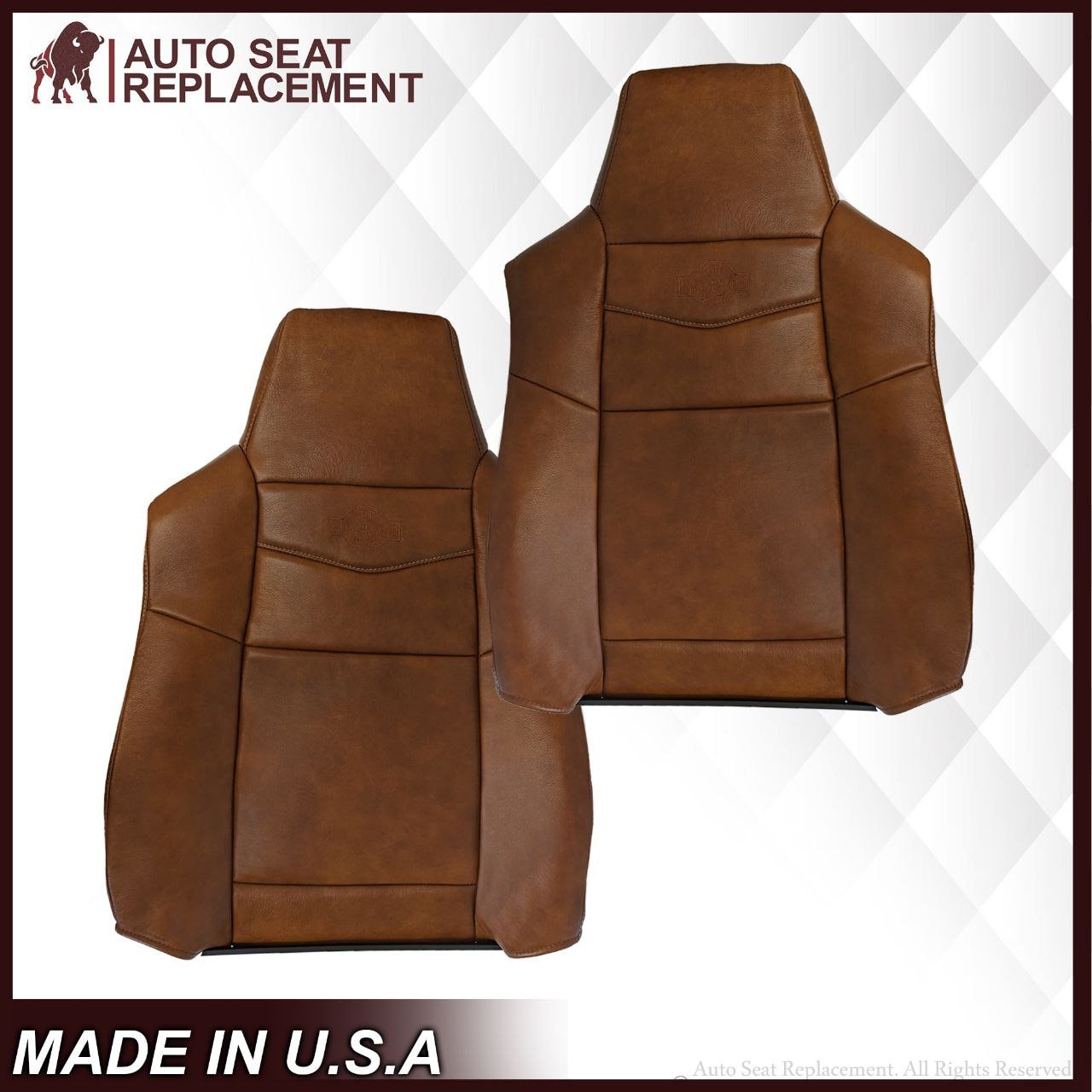 2002 2003 2004 2005 2006 2007 Ford F250 F350 King Ranch GENUINE LEATHER ...
