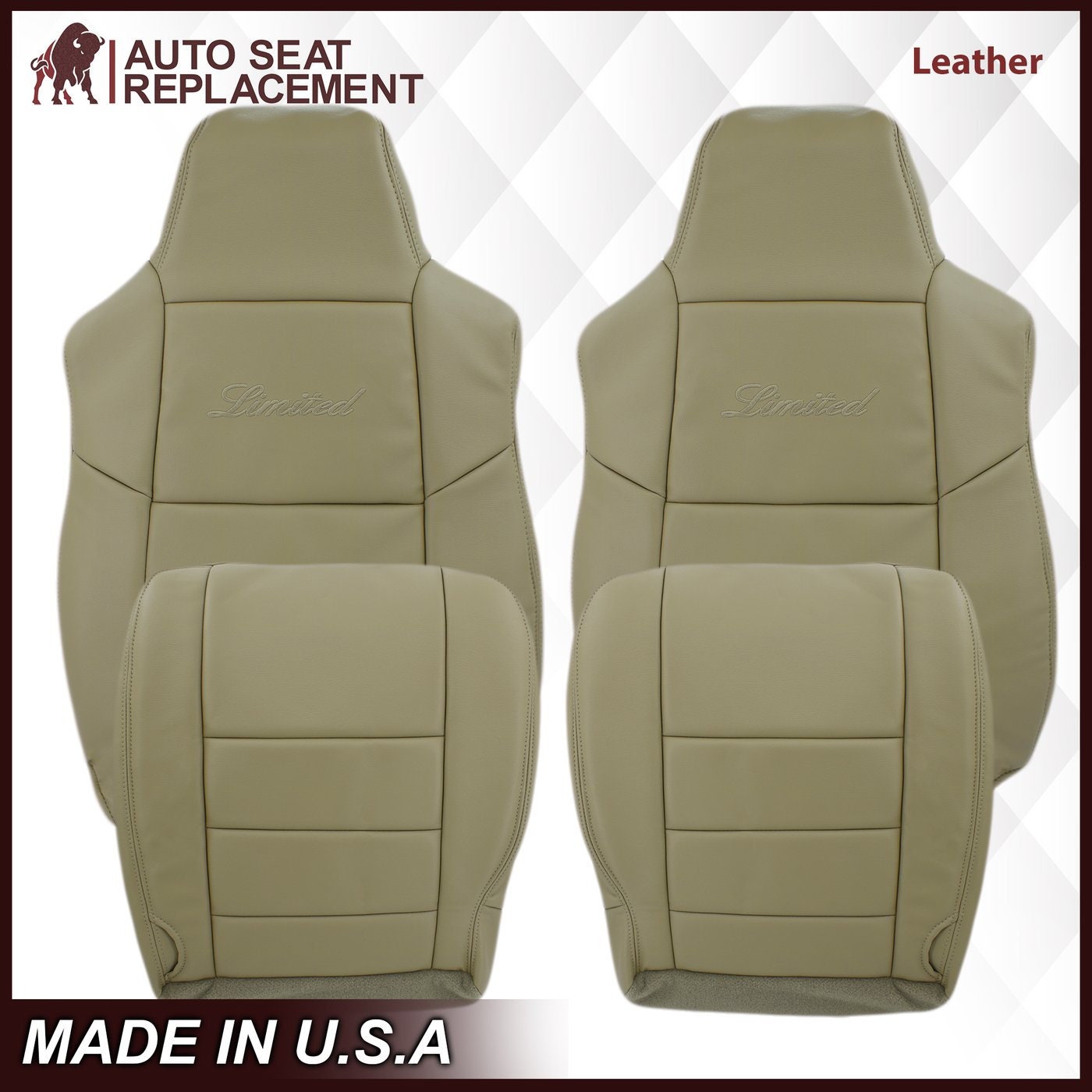2002 2003 2004 2005 Ford Excursion Limited Genuine Leather OEM ...