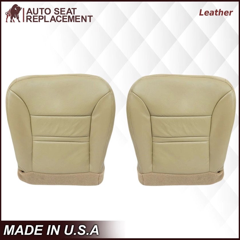 2000-2001 Ford Excursion Limited: Tan Genuine Leather Replacement Seat ...