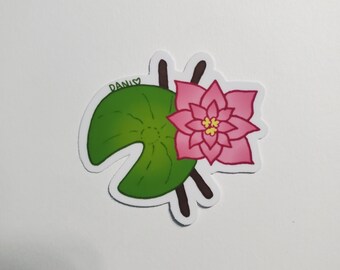 Lily Pad Sticker | Etsy