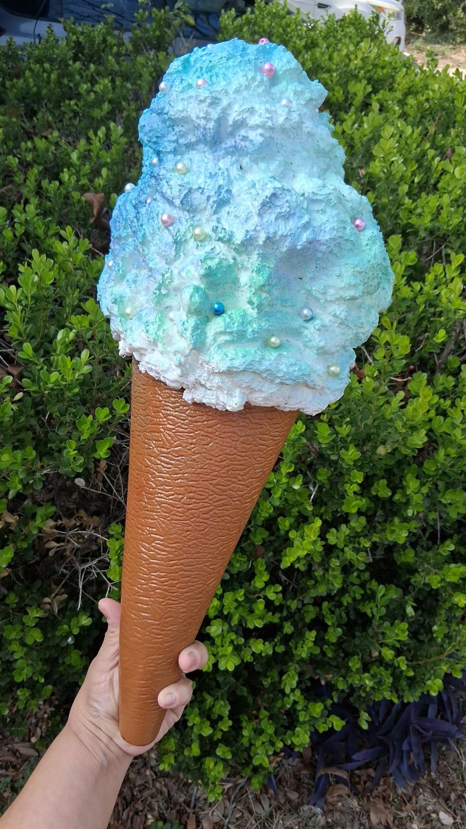 Christmas Themed Props, Candyland Decorations, Ice Cream Cone Prop ...