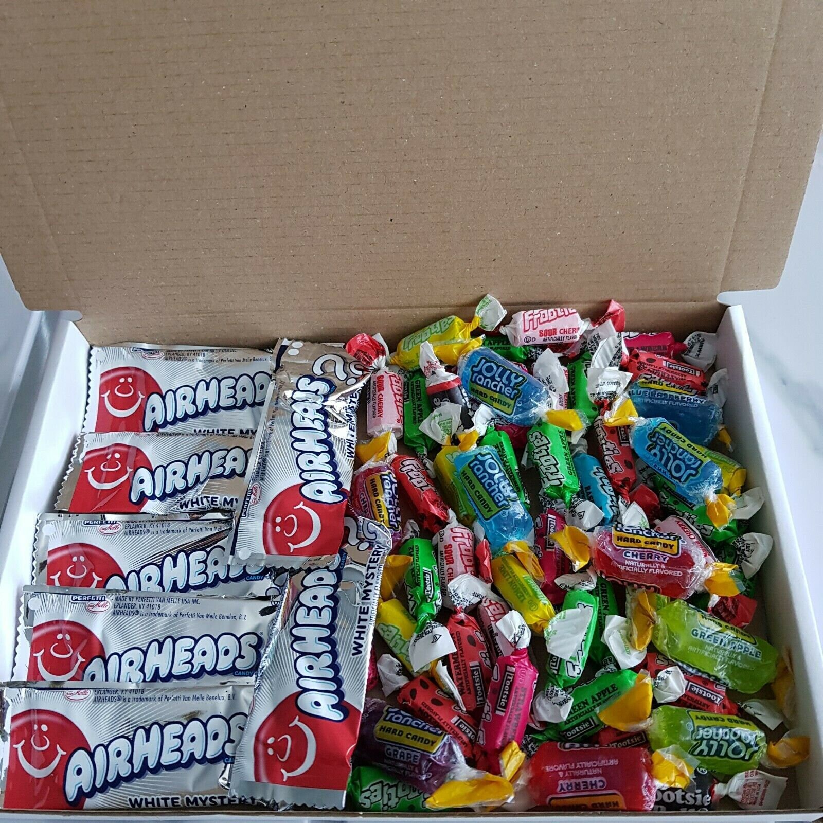 American Candy Sweets Gift Box, Laffy Taffy Wonka Nerds Airheads USA ...