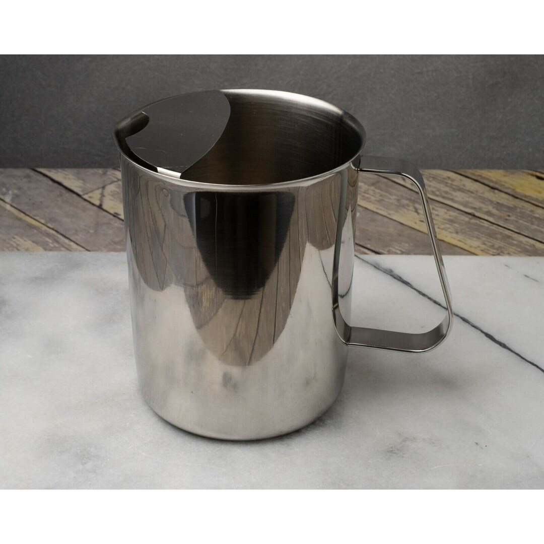 VOLLRATH Stainless Steel Restaurant Pitcher 2 Quart #81120 Ice Guard ...